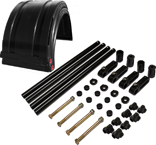 Switch-N-Go 3170174 - 19.5 Inch Plastic Fenders w/ Bracket Kit One pair ...
