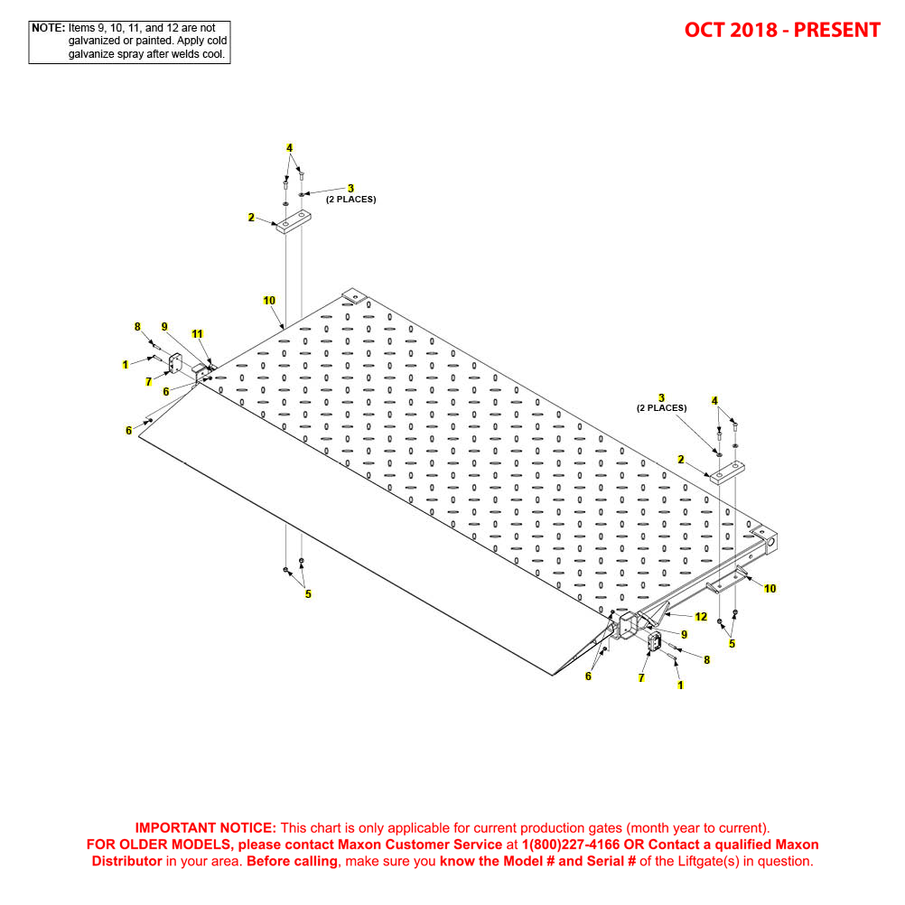 Maxon BMR (Oct 2018 - Present) Steel Platform Flipover And Chain ...