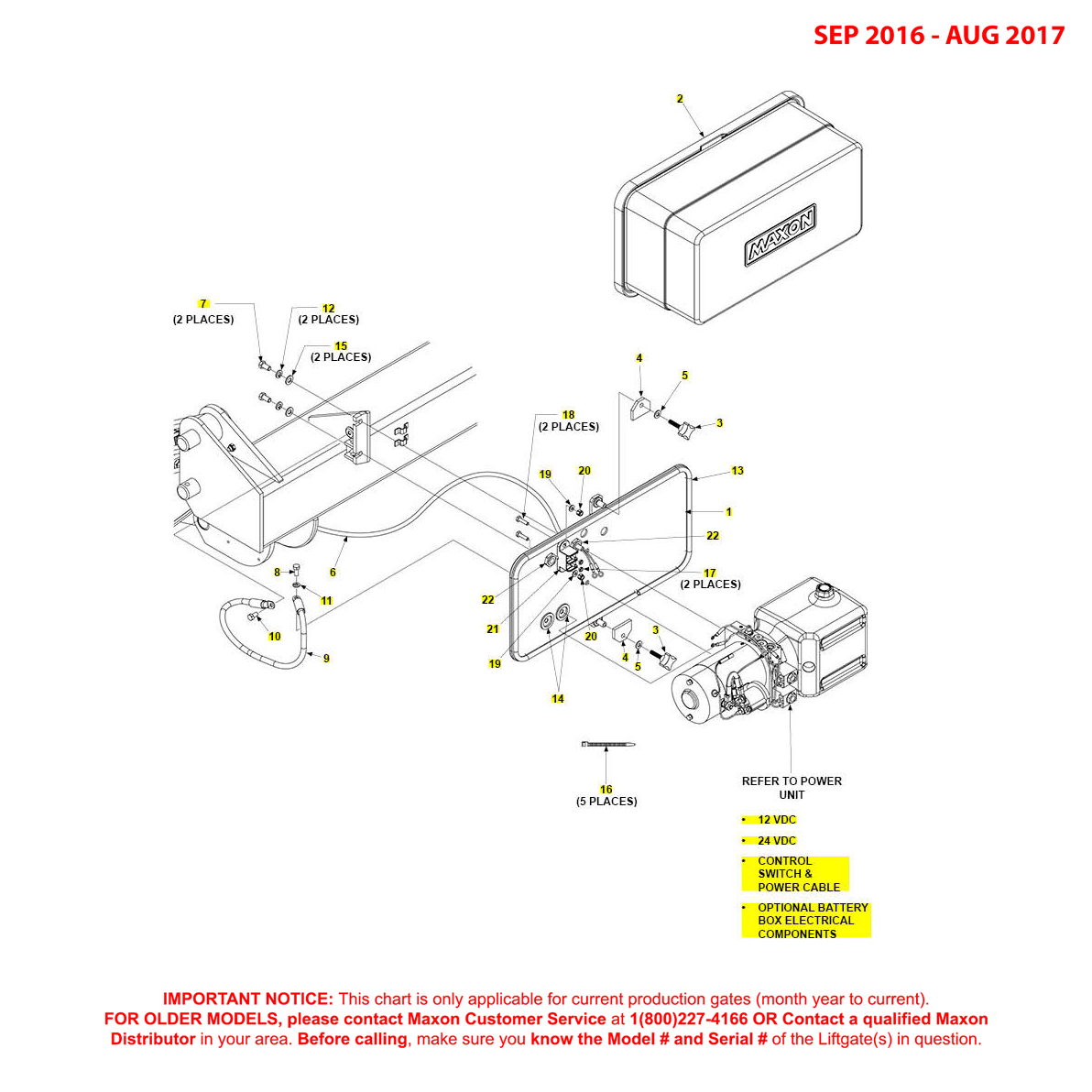 Maxon GPTWR (Sep 2016 - Present) Optional Battery Box Diagram From ...