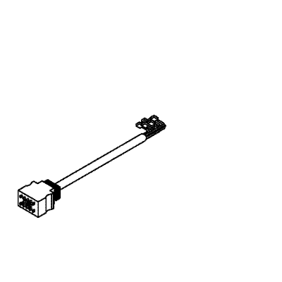 BOSS Snowplow MSC04754 - 13 Pin Plow Side Pigtail Connector