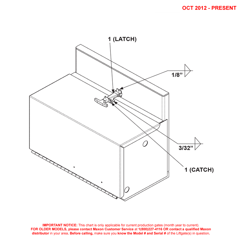 Maxon RCT (Oct 2012 - Present) Single Upper Frame Kit Diagram From ...