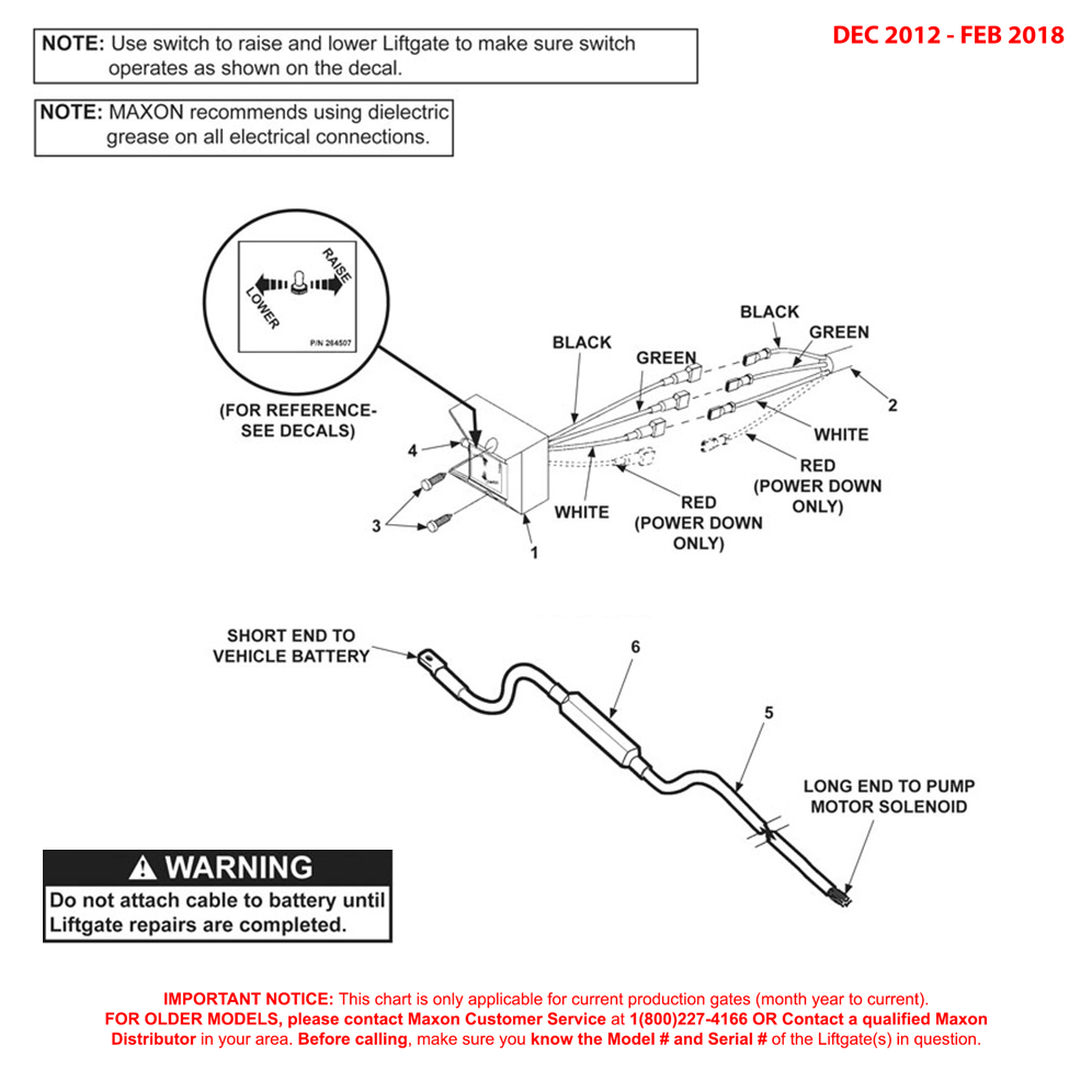 Maxon TE-33 (Dec 2012 - Feb 2018) Lift Frame Assembly Diagram From ...