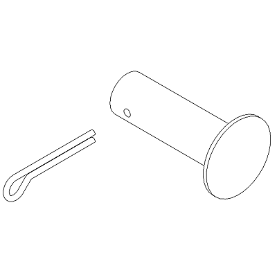 BOSS Snowplow TRP07879 - Base Angle Trip-Edge Pivot Pin Kit