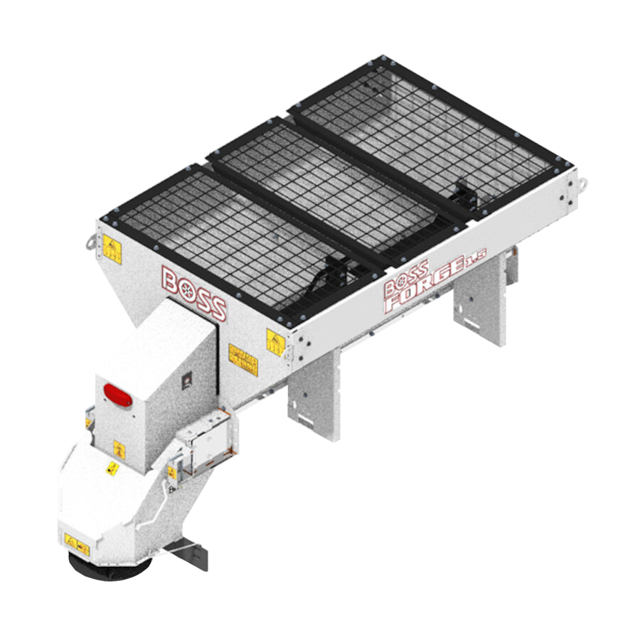 BOSS Snowplow VBS19600 - FORGE 1.5 Cubic Yard Auger Spreader